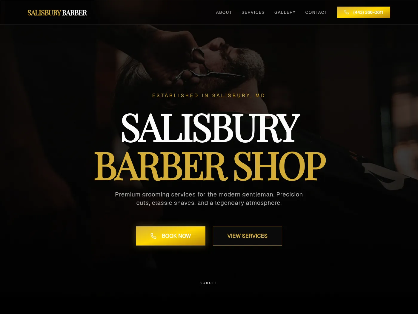 Salisbury Barber Shop Site