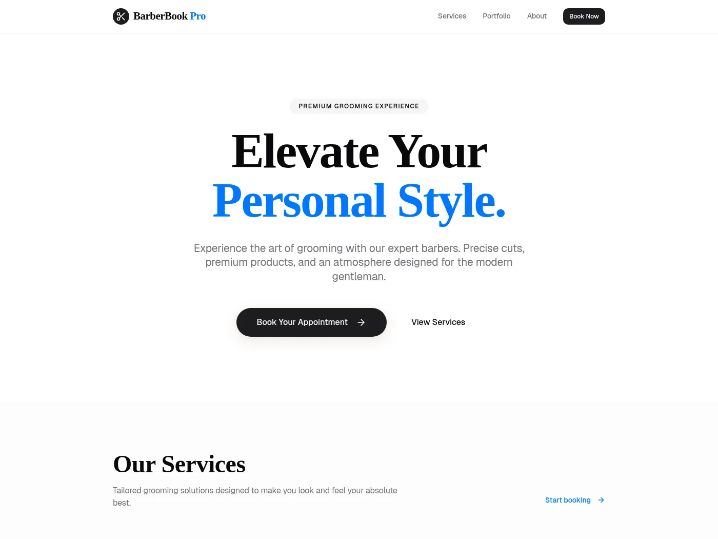 BarberBook Pro