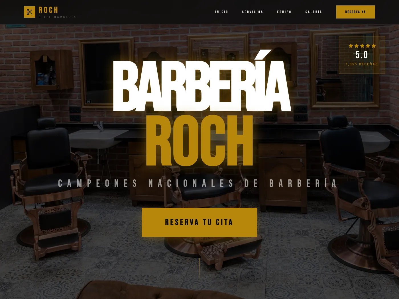 Barbería Roch Premium Site