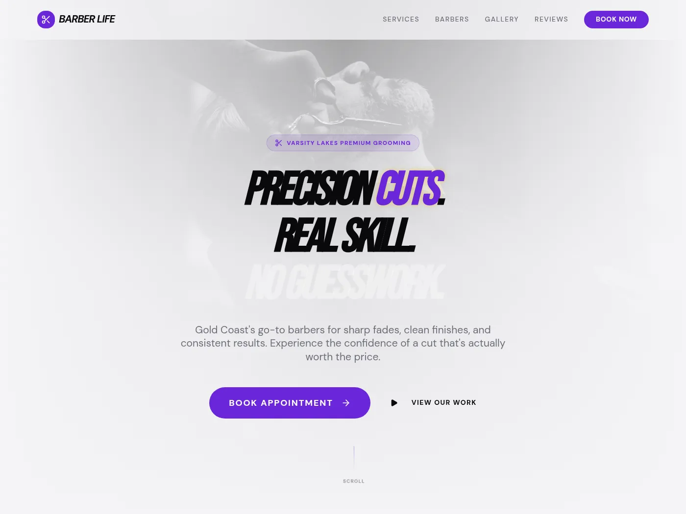Barber Life Website