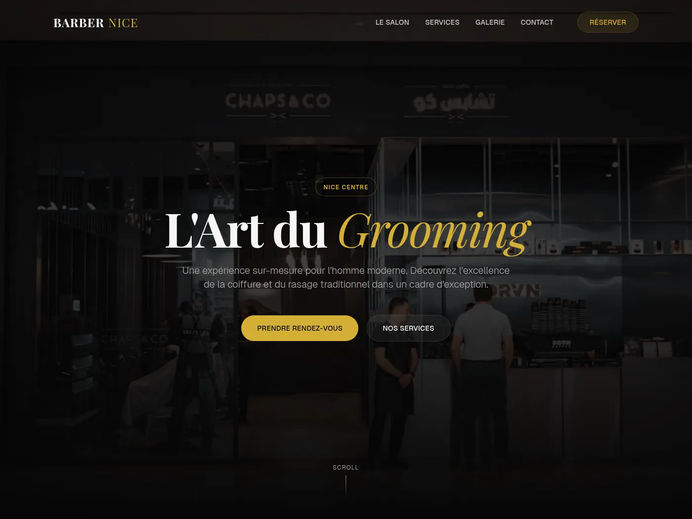Barber Nice Premium Site