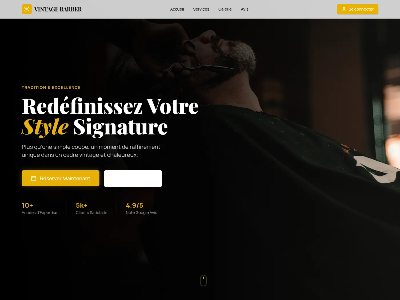 Barbershop Booking Site
