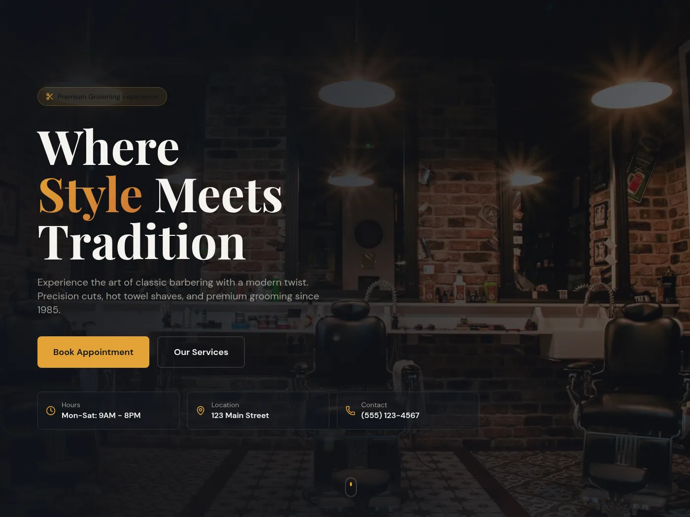 BarberSite Pro