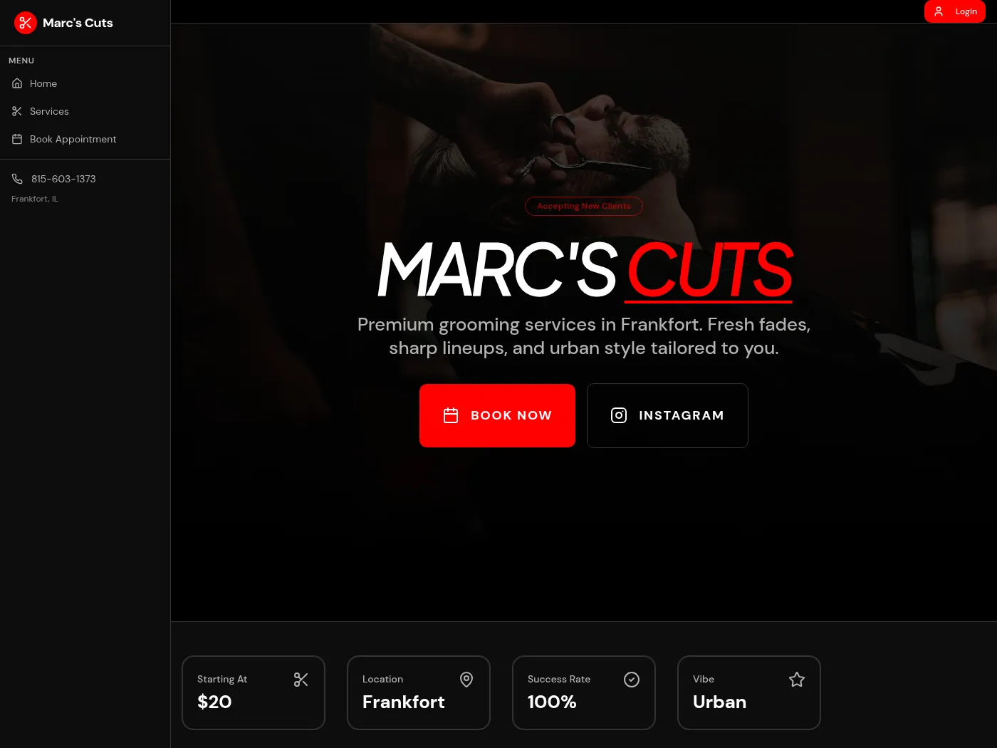 Barbershop Booking Hub