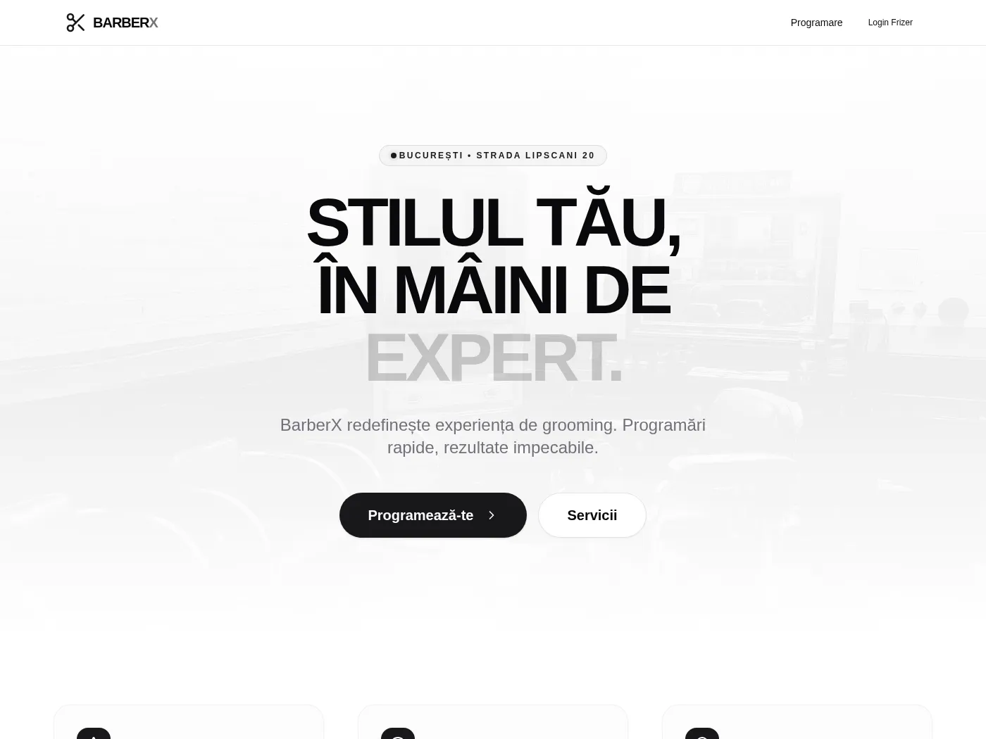 BarberX Scheduler
