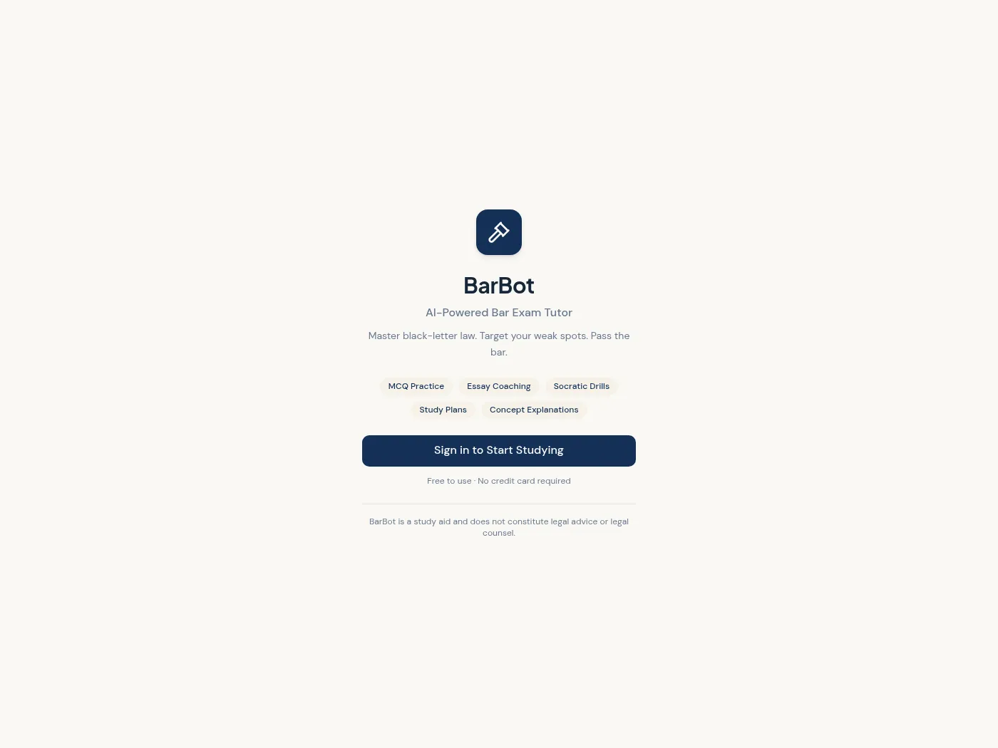 BarBot AI Tutor