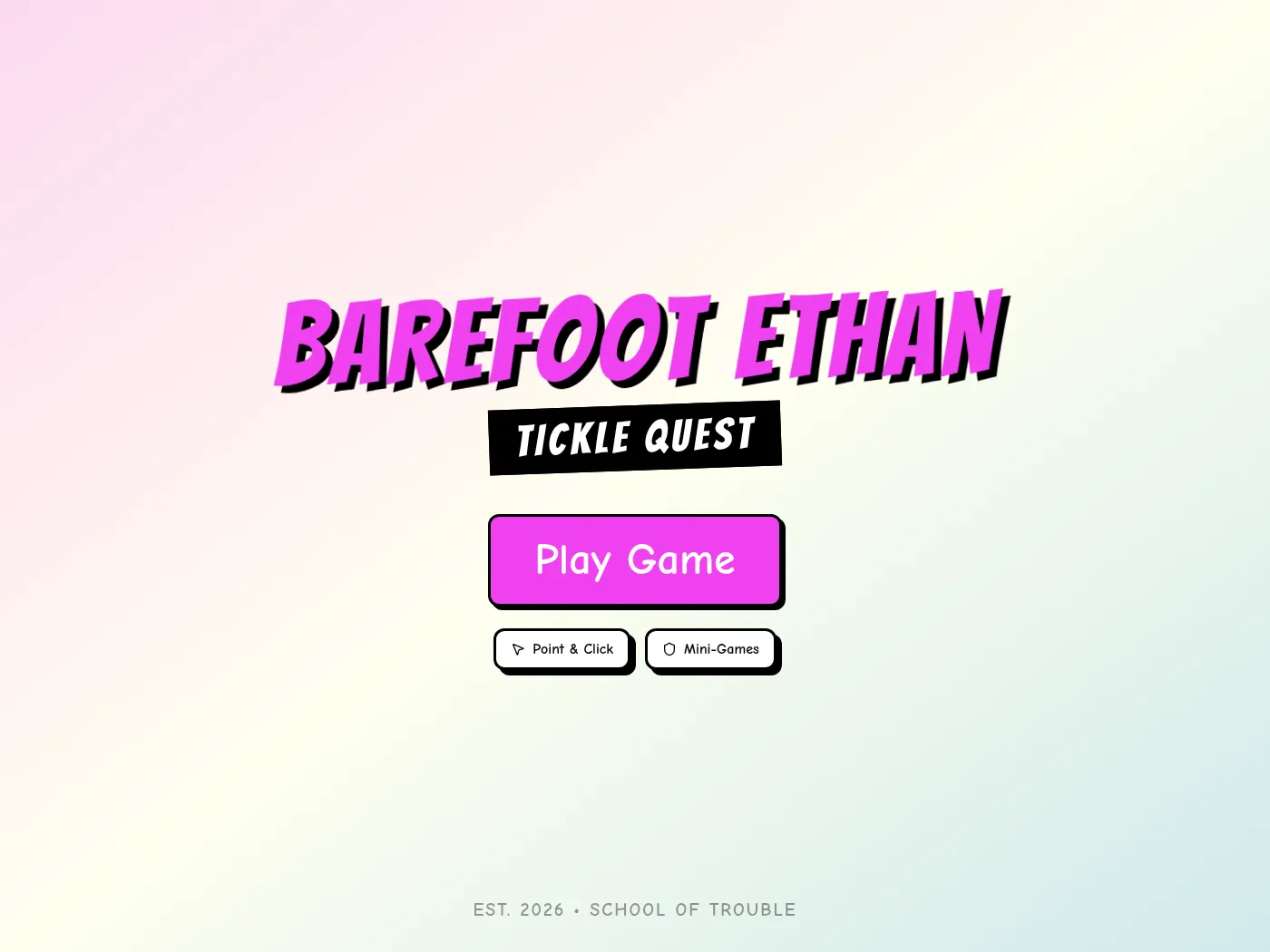 Barefoot Ethan: Tickle Quest