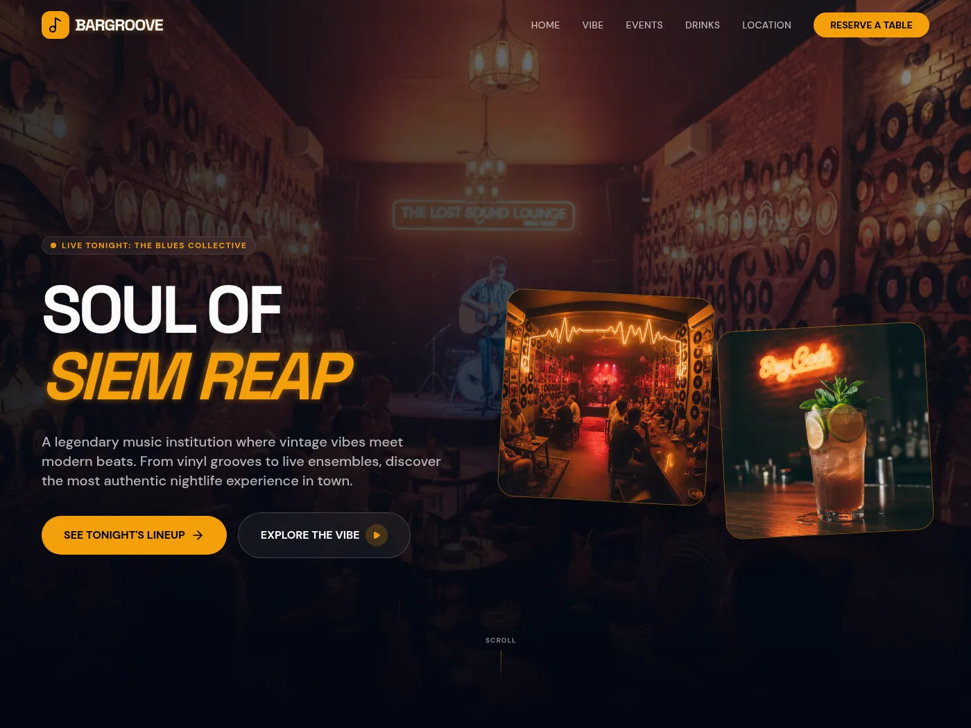 BarGroove Website