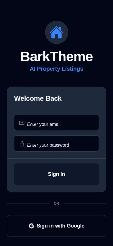 BarkTheme AI Listings