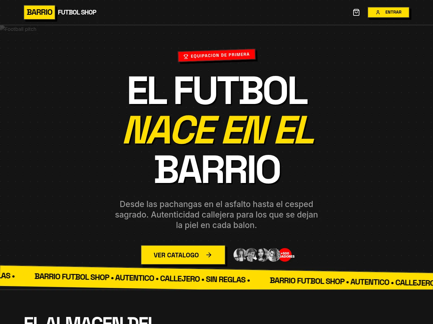Barrio Futbol Shop