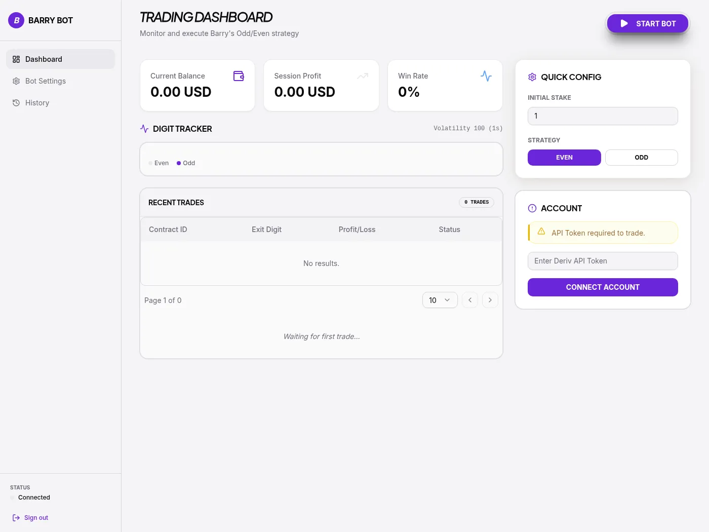 Barry Deriv Trading Bot
