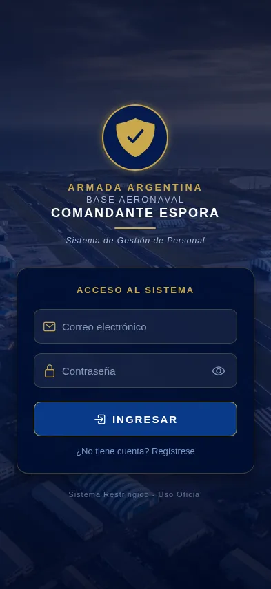 Base Aeronaval Personal DB