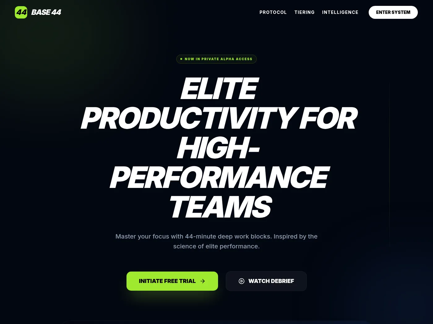 BASE 44 Task Suite