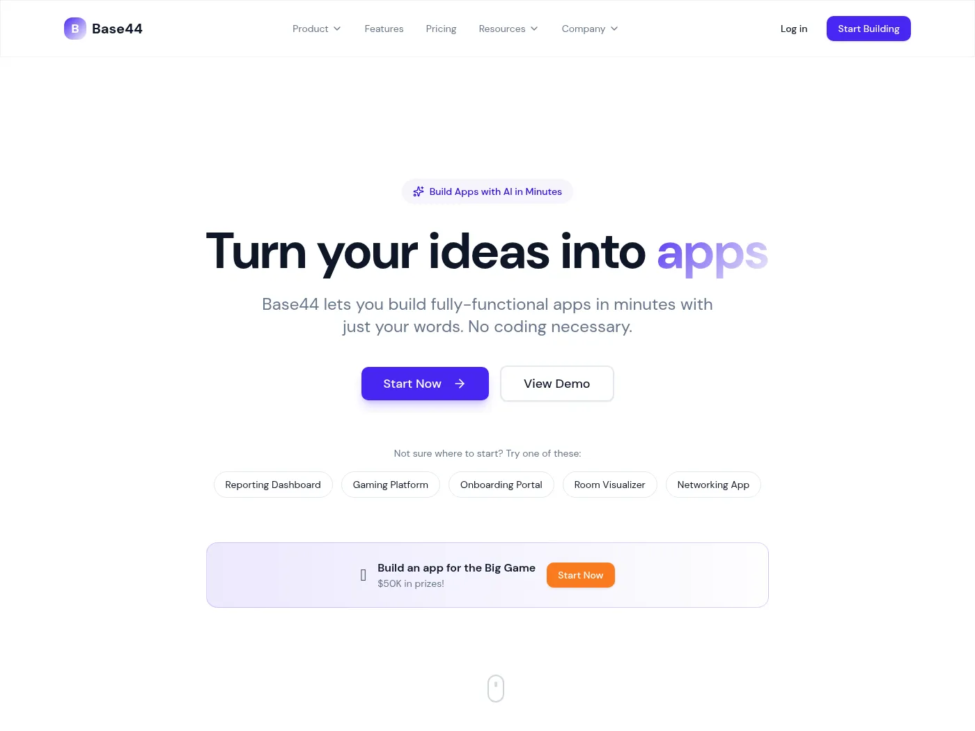 Base44 Web Clone