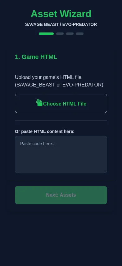 Base64 Hunter Asset Wizard