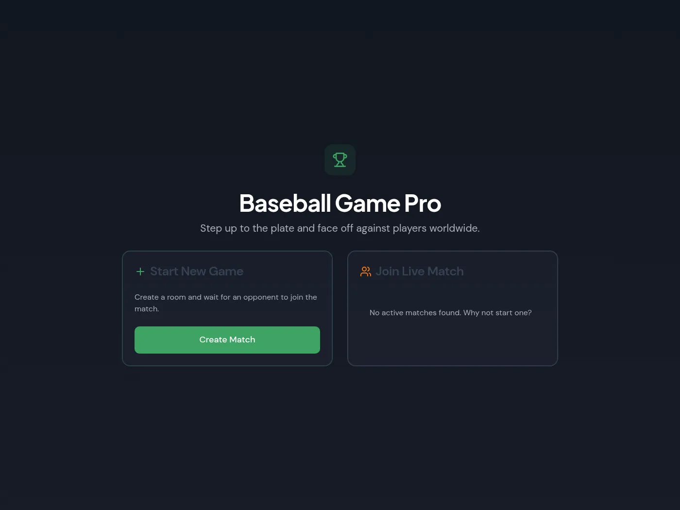 Baseball Game Pro