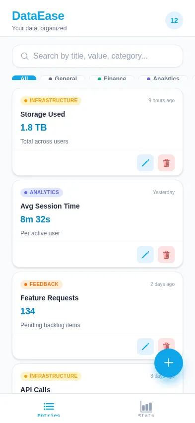 DataEase App