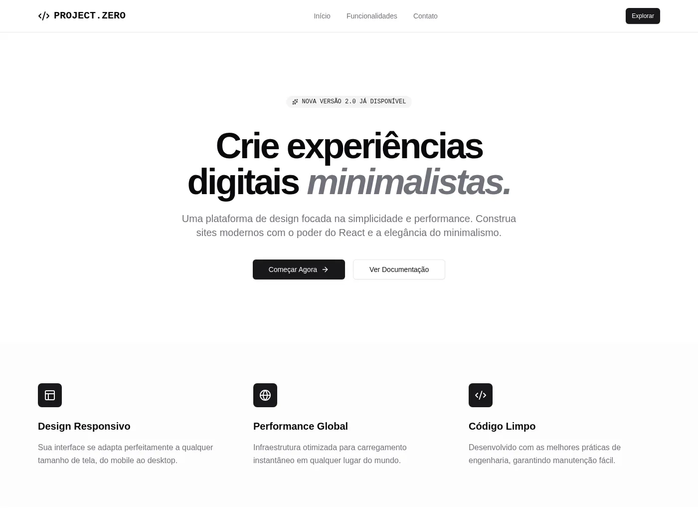 Simple Web Starter