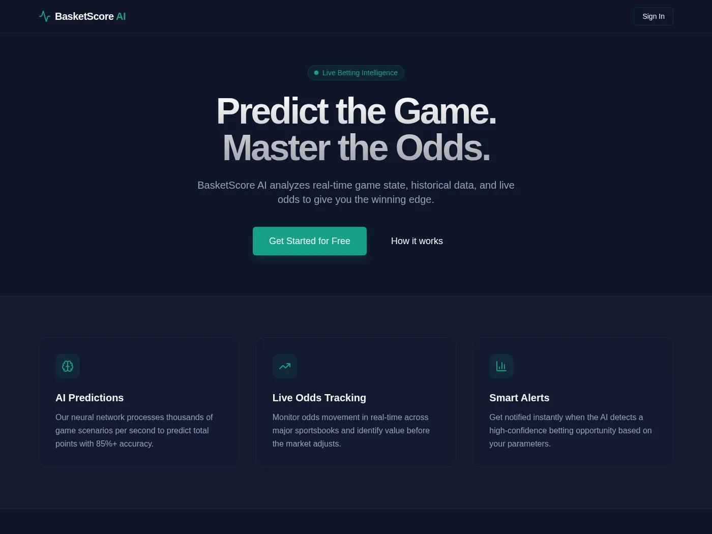 BasketScore AI Predictor