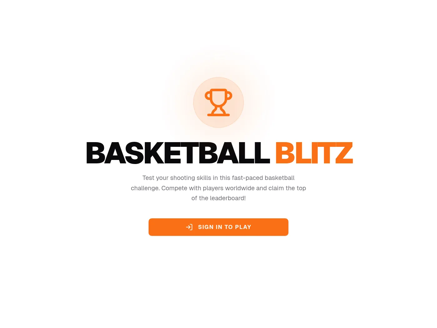 Basketball Blitz Game