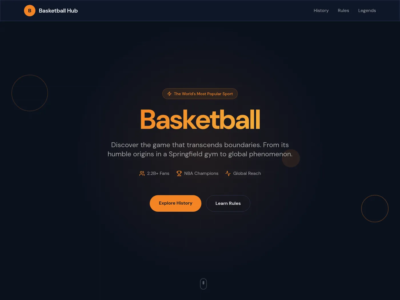 Basketball Info Hub
