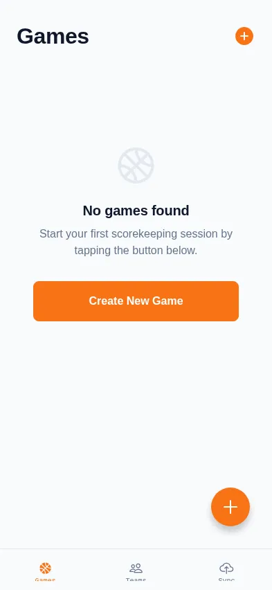 Hoops Scorekeeper App