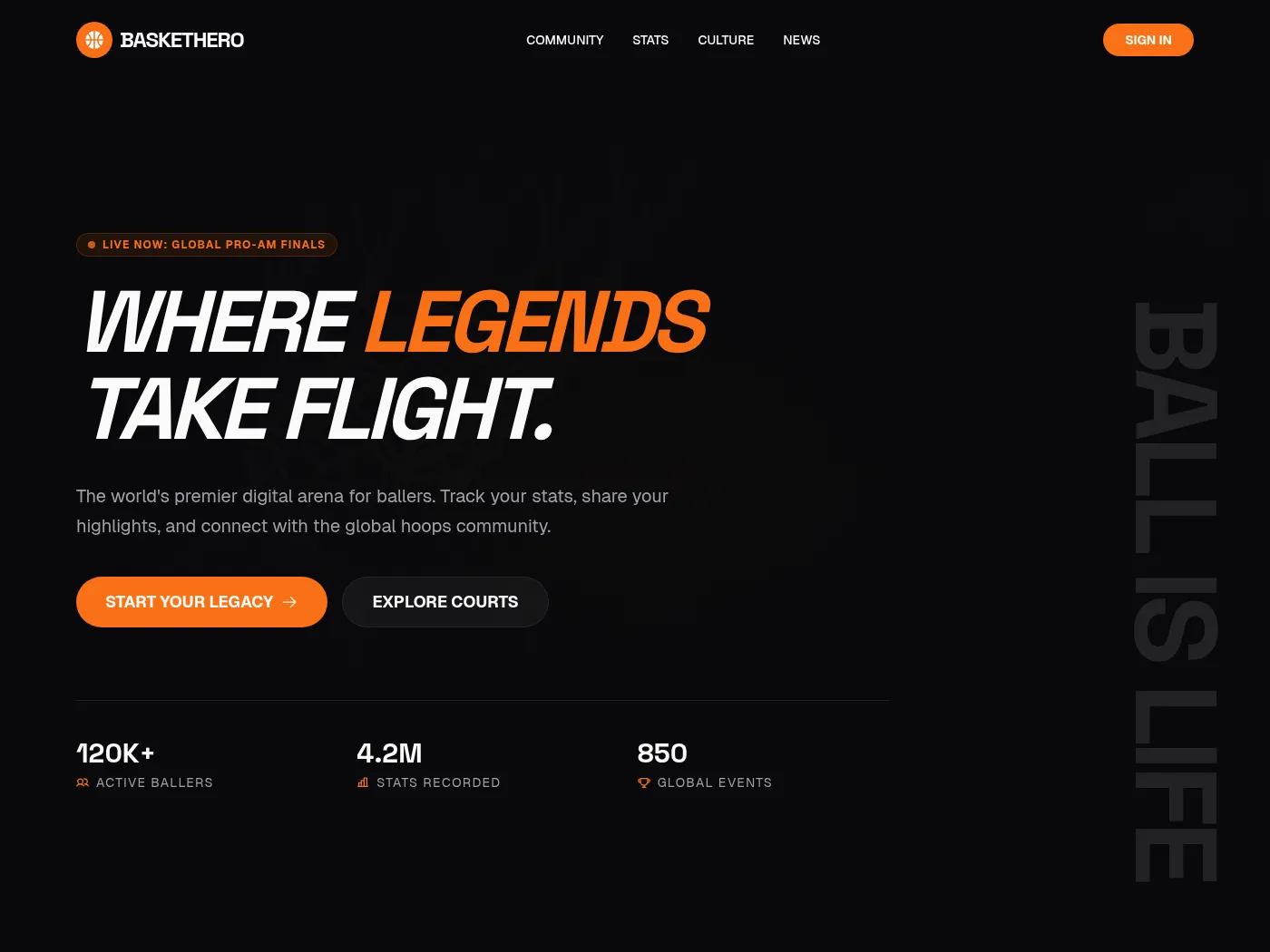 BasketHero Web Portal