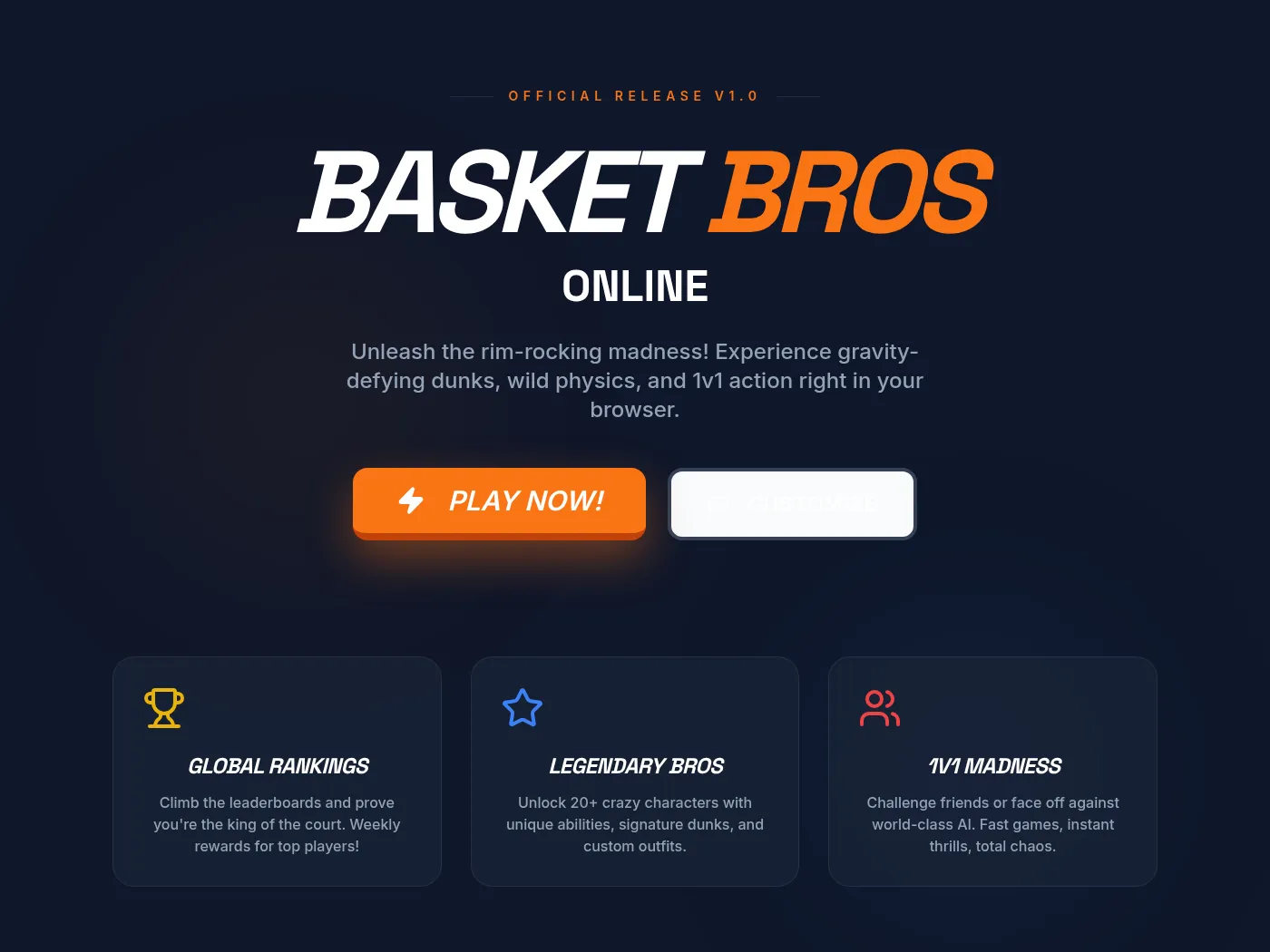 Basket Bros Online