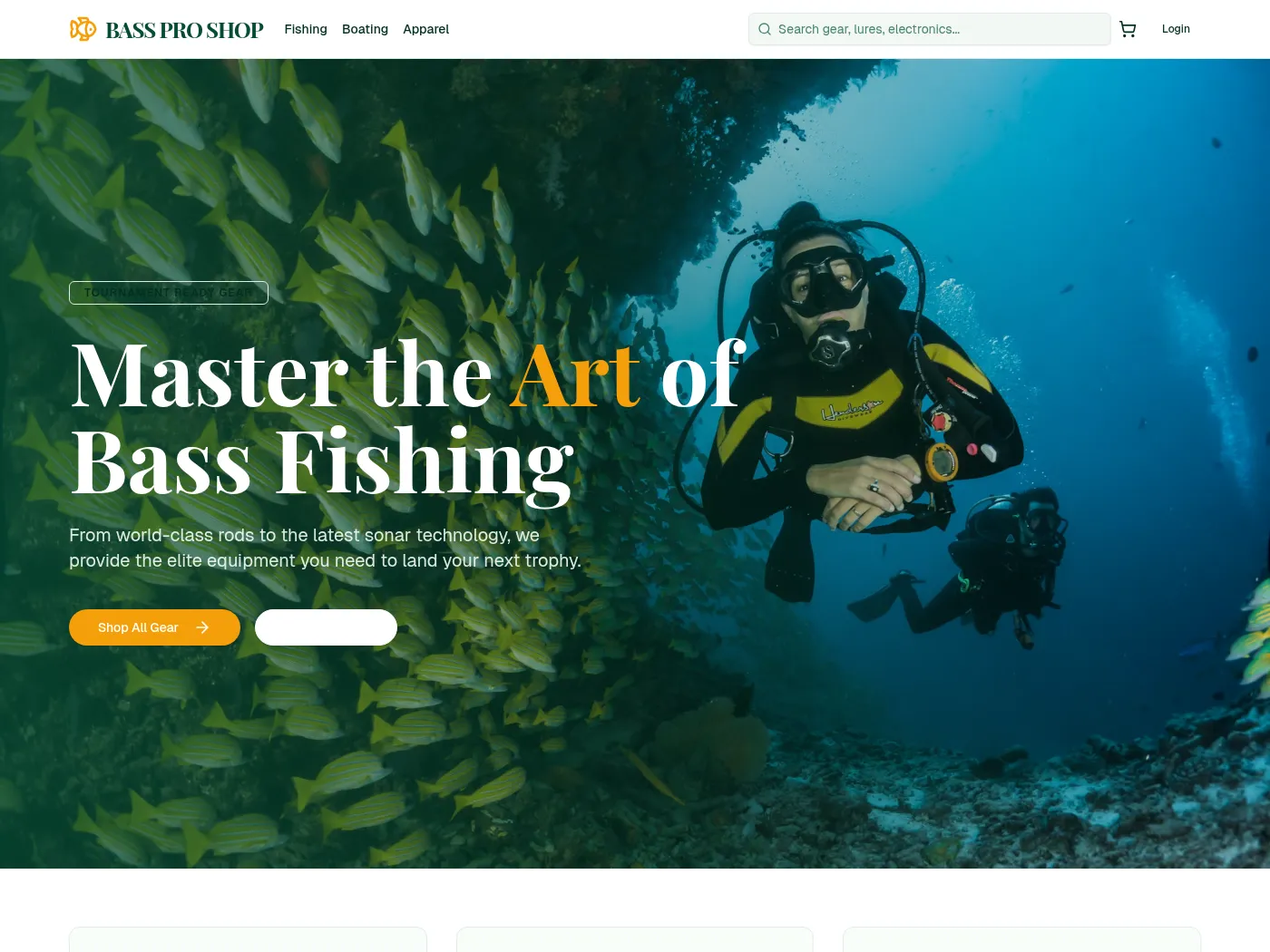 Bass Pro Shop Portal