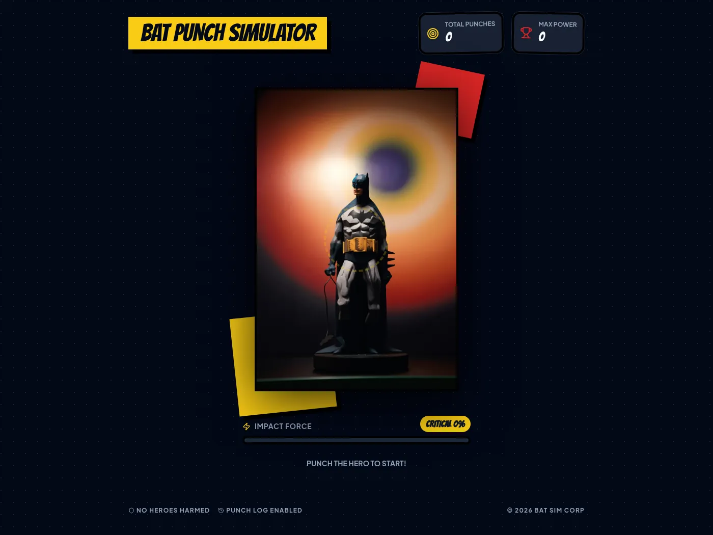 Bat Punch Simulator