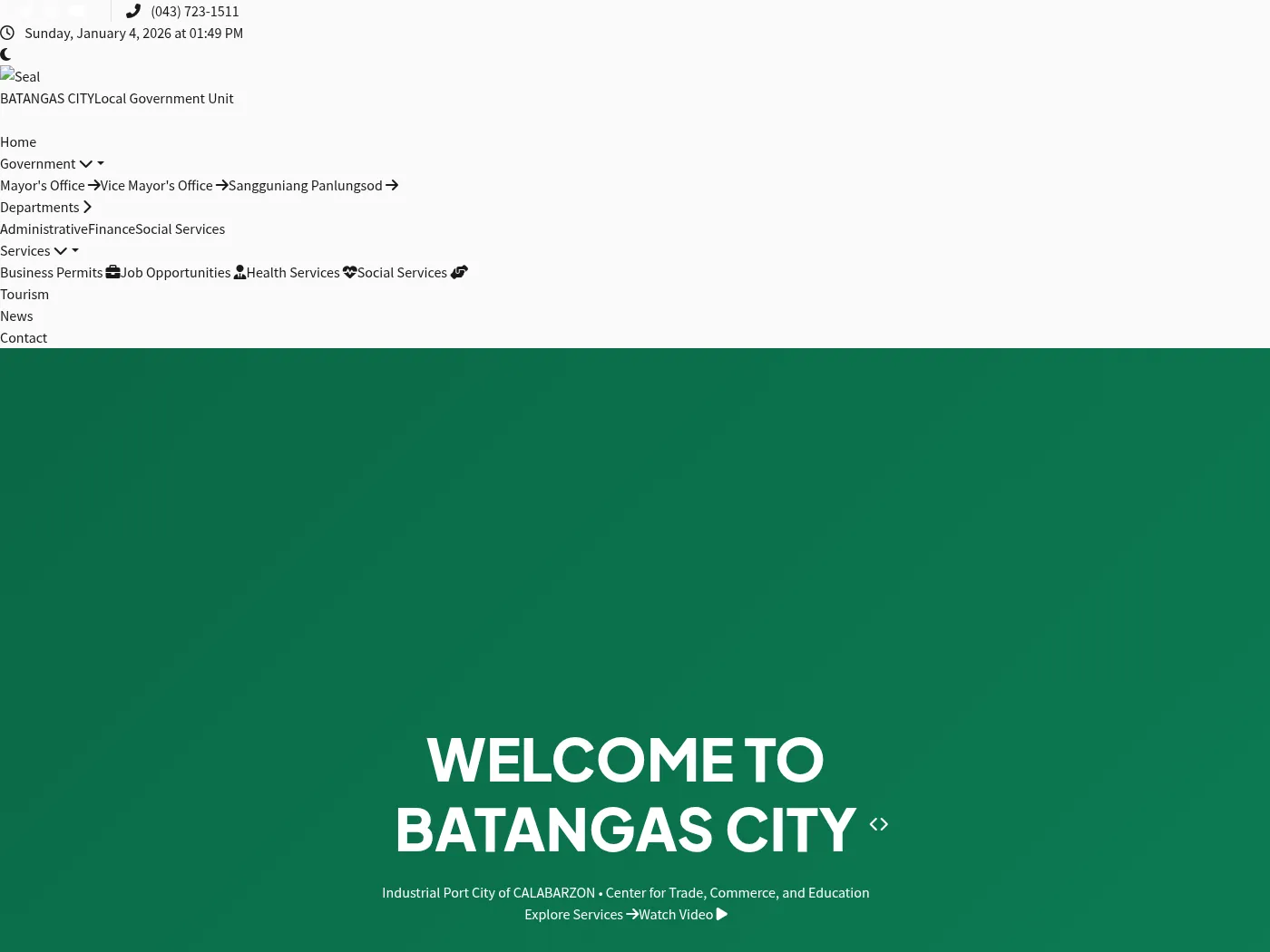 Batangas City Gov Portal