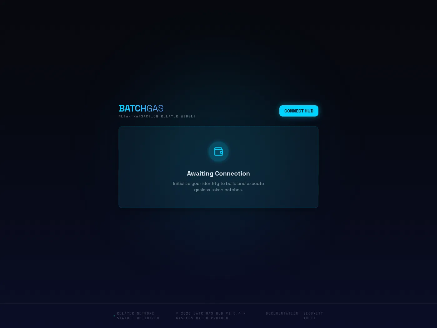 BatchGas Widget