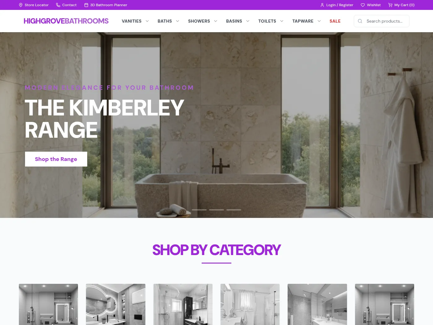 Highgrove Bathrooms Clone