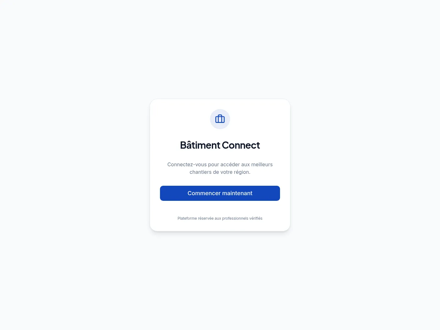 Bâtiment Client Finder