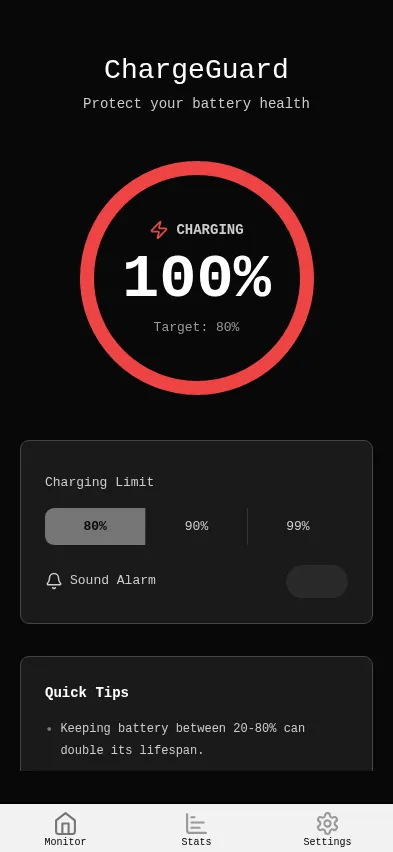 ChargeGuard Mobile