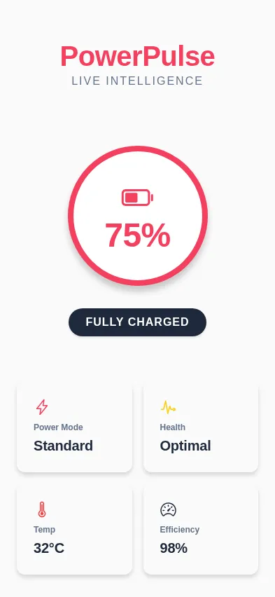 Battery Status App