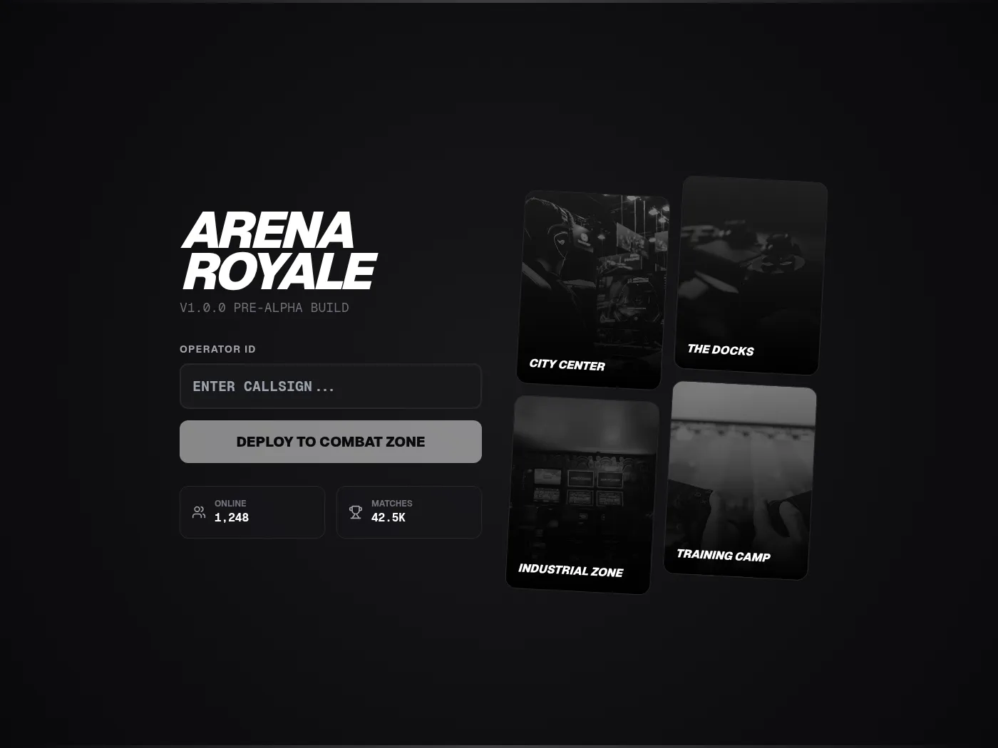 Battle Royale FPS Arena
