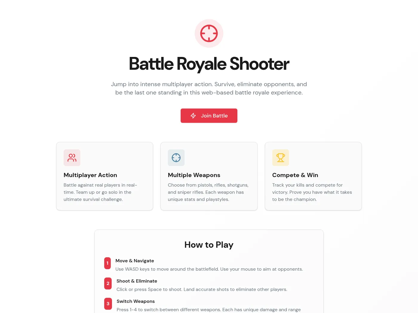 Battle Royale Shooter