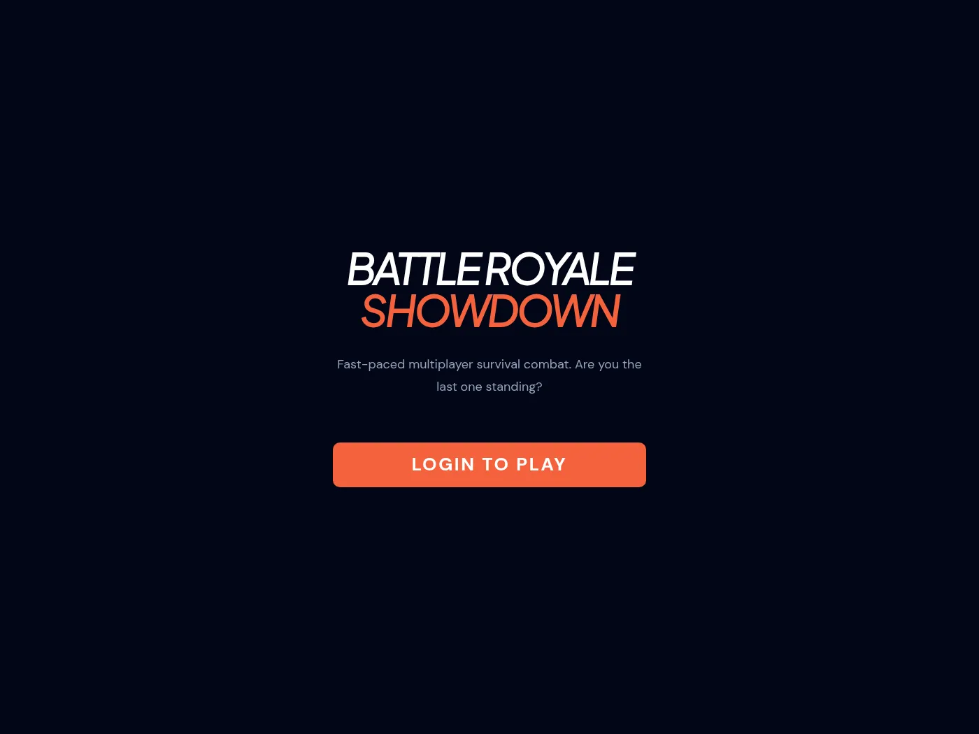 Battle Royale Showdown