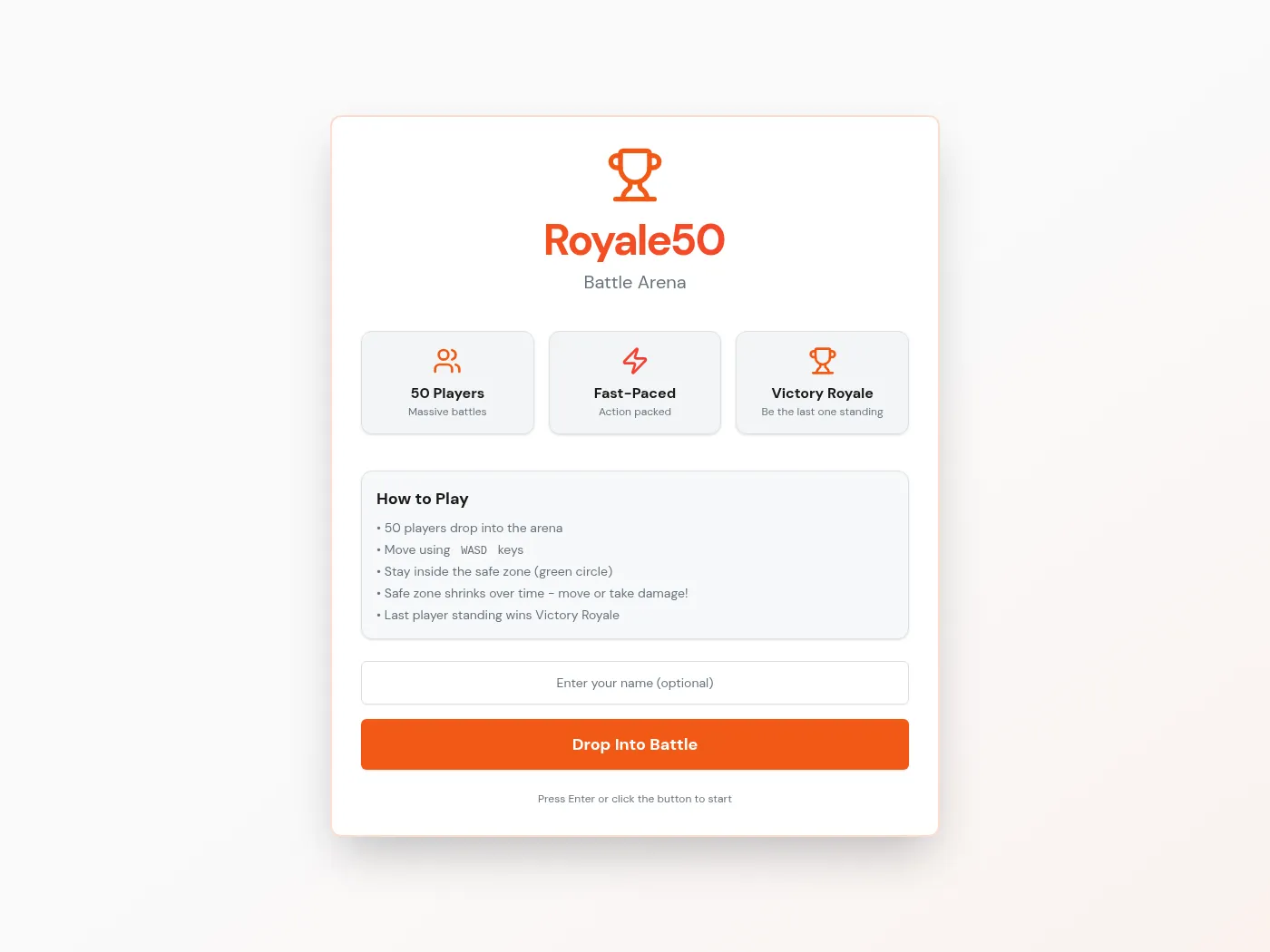 Royale50: Battle Arena