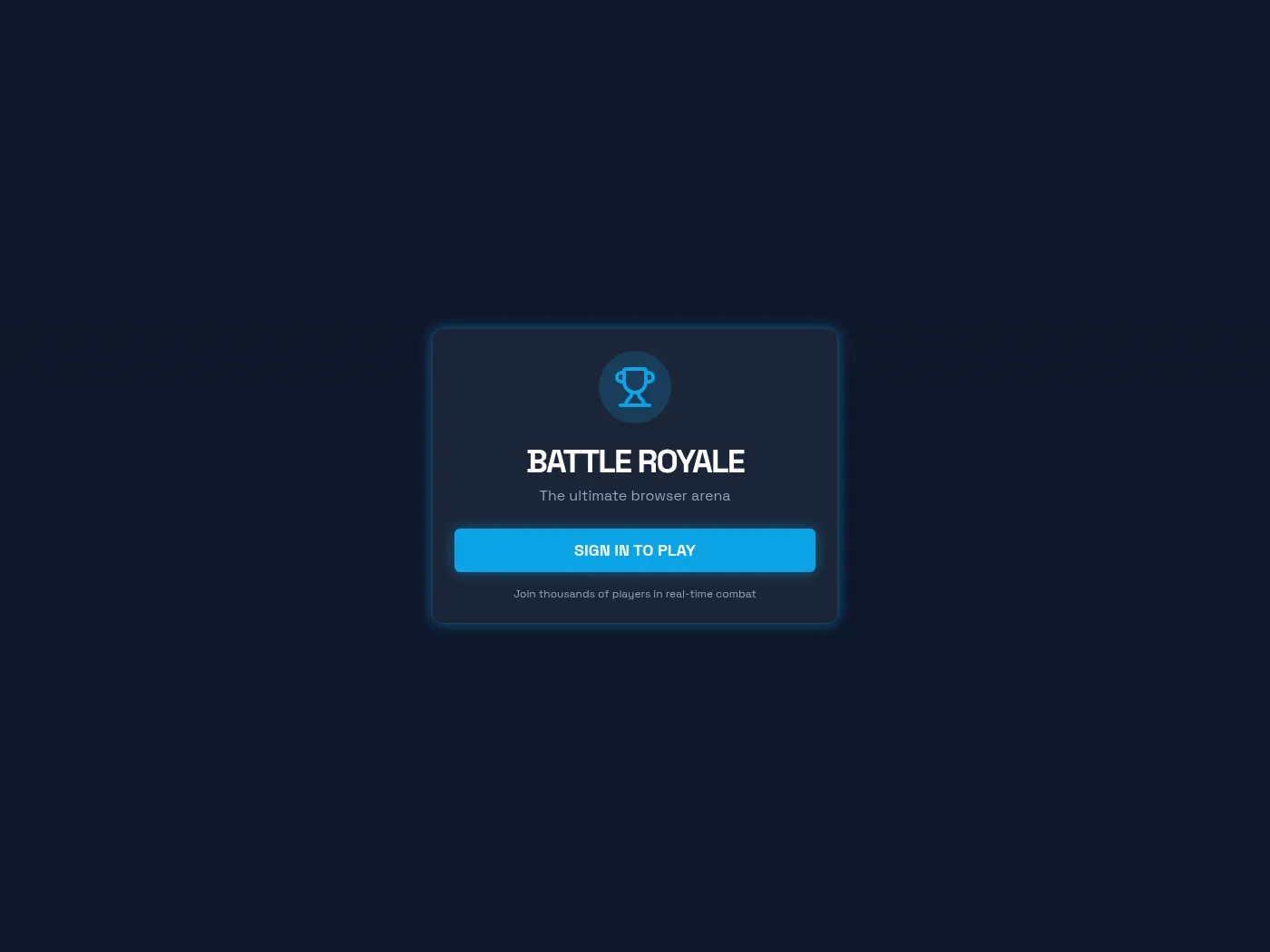 Battle Royale Arena