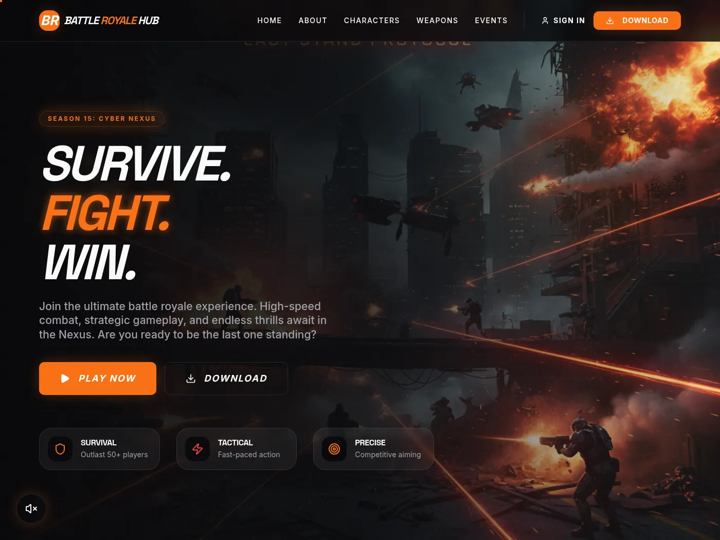 Battle Royale Hub