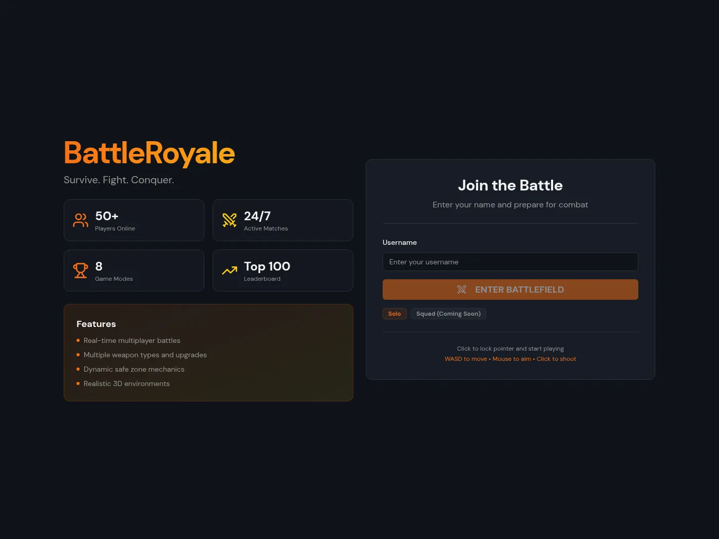 BattleRoyale Shooter