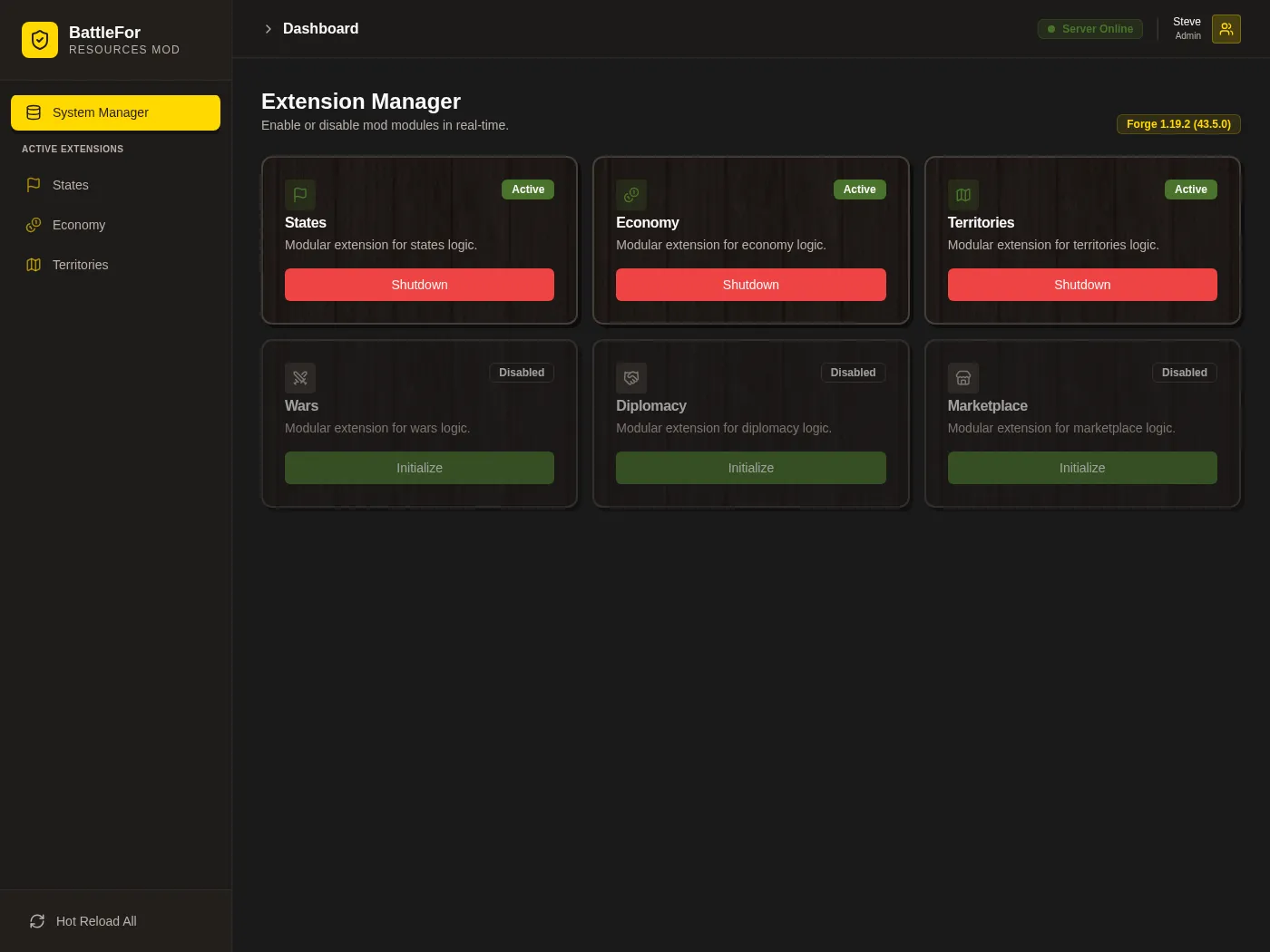 BattleForResources Forge Mod
