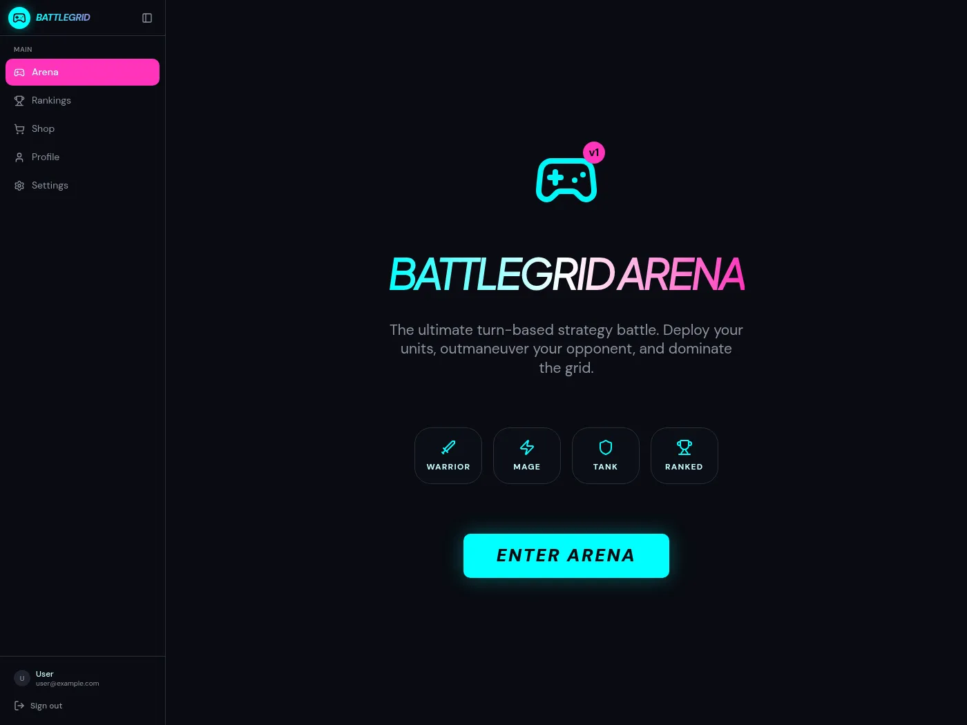 BattleGrid Arena