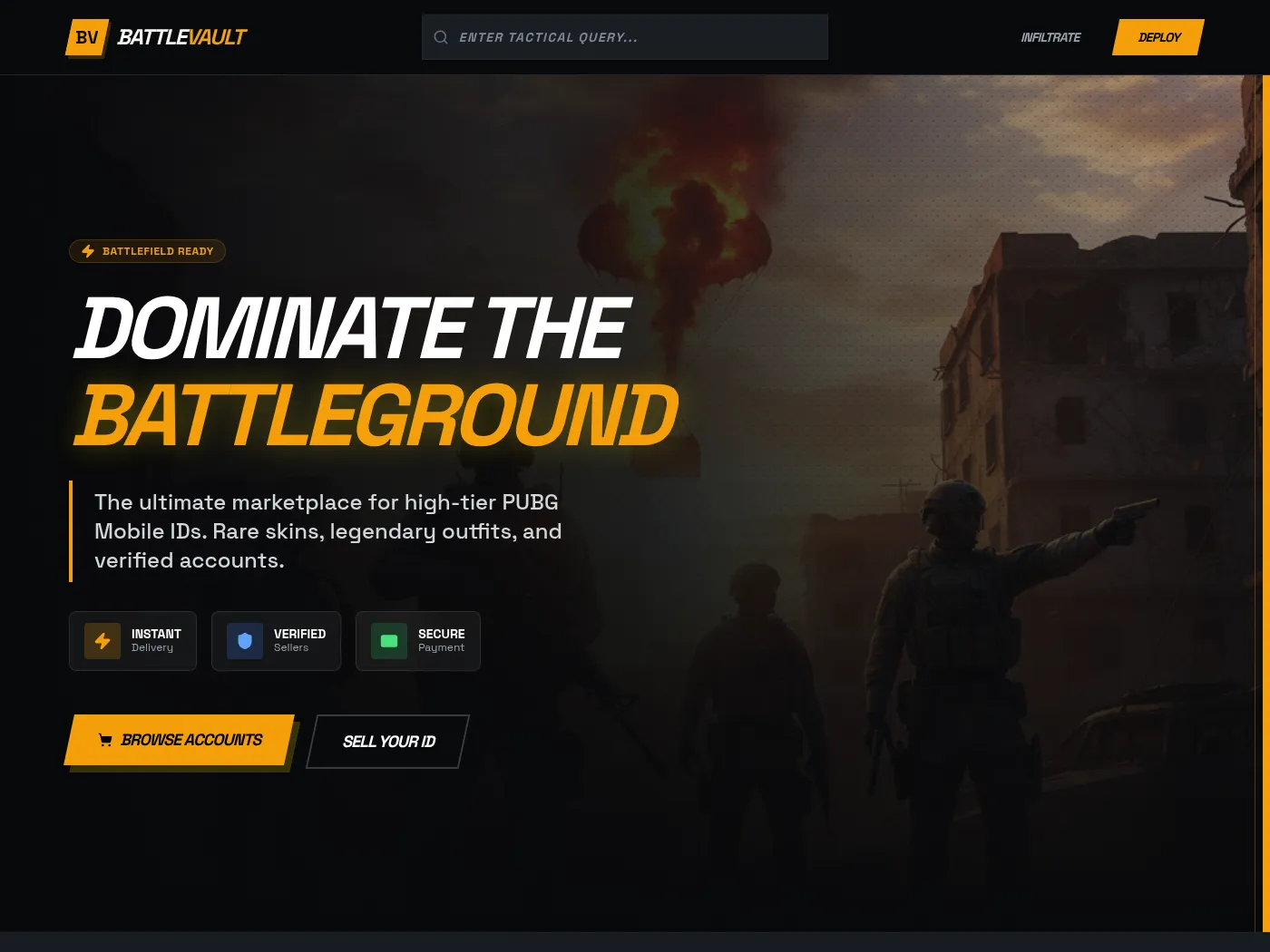 BattleVault Marketplace
