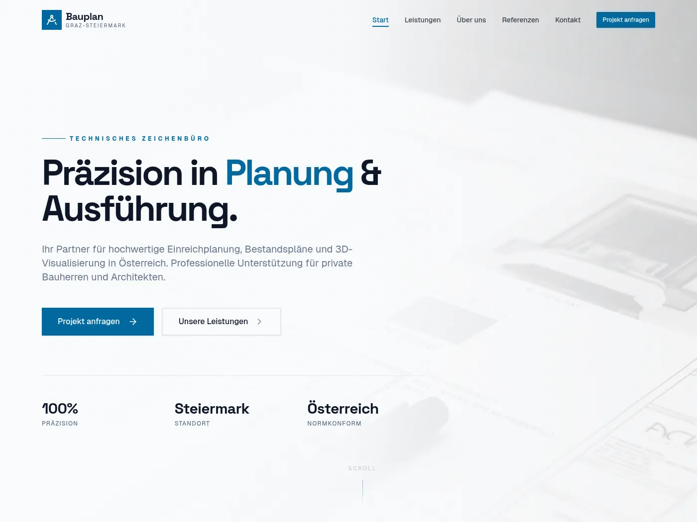 Bauplan Web Presence