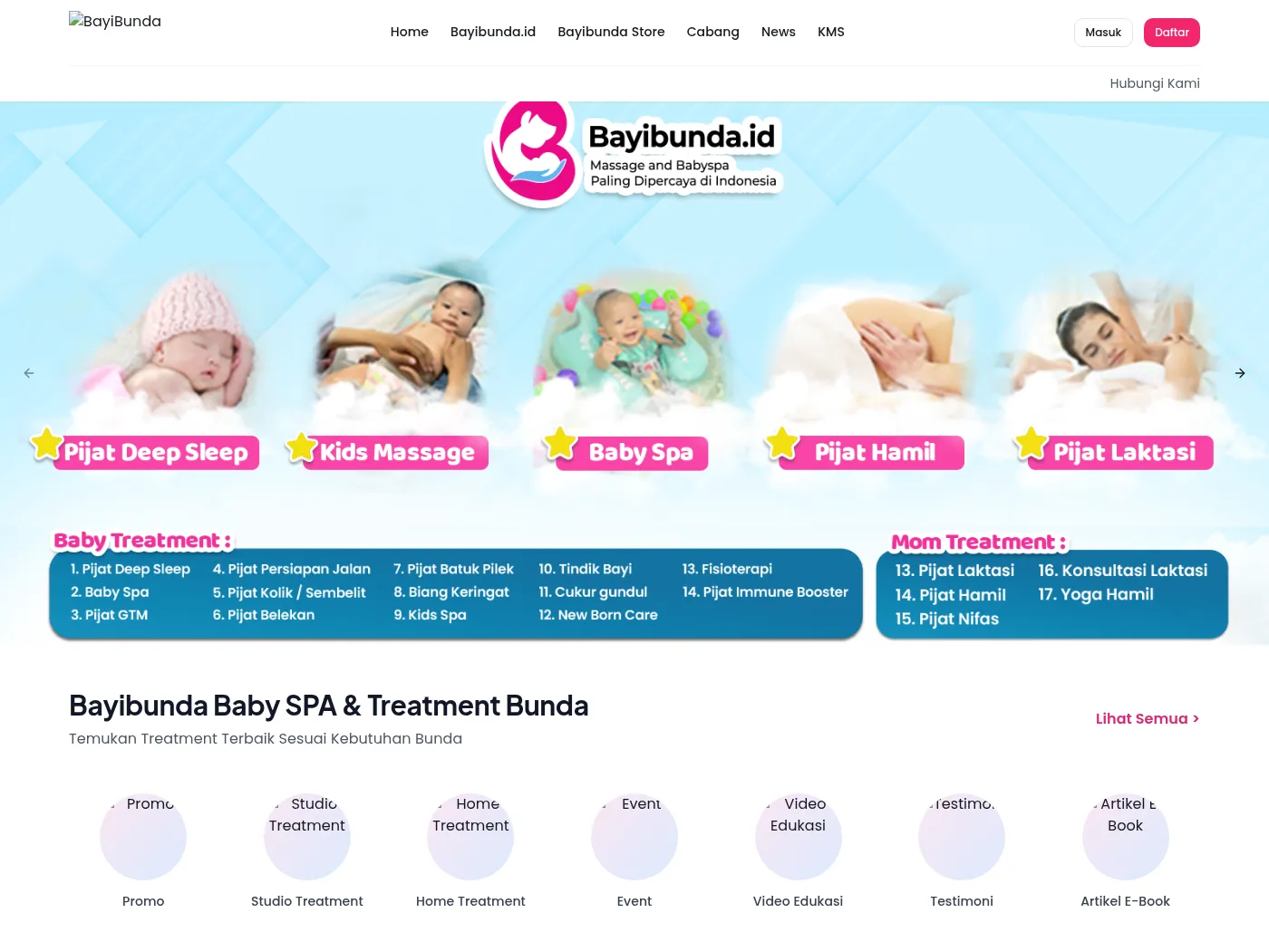 BayiBunda Web Clone
