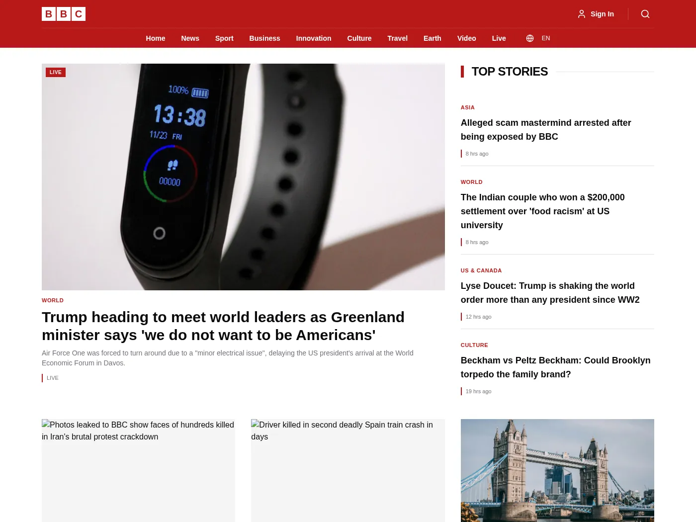 BBC News Clone