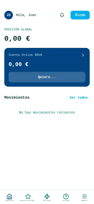 BBVA Mobile Clone